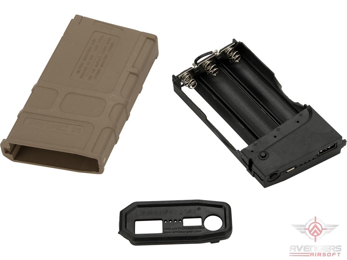 Avengers Portable "10 Round Style" M4 Magazine Power Bank (Color: Dark ...