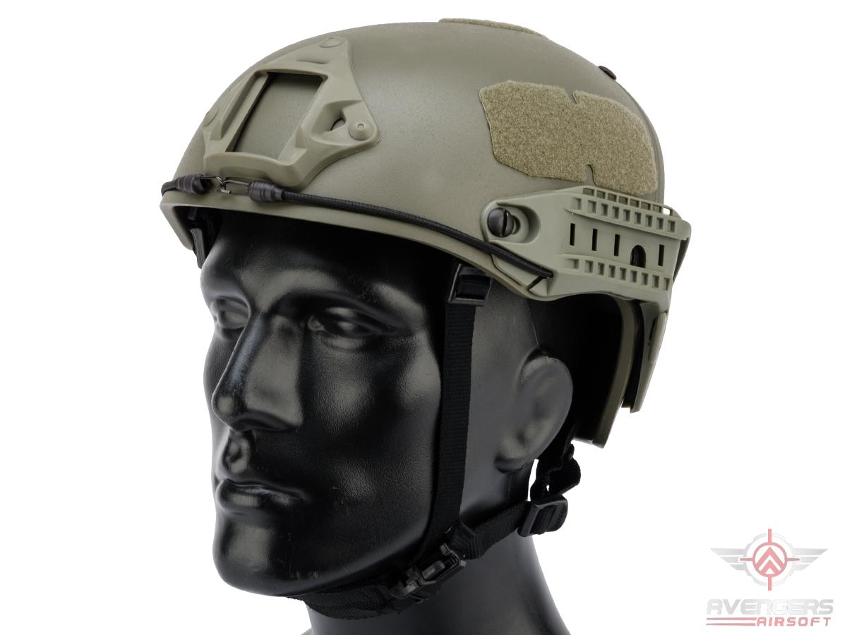 Avengers Air Flow Type Bump Helmet (Color: Ranger Green), Tactical Gear ...