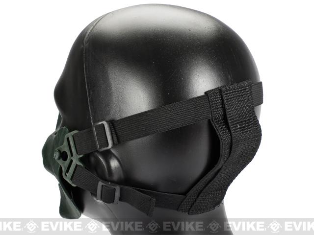 Avengers "Skull" Iron Face Lower Half Mask (Color: OD Green), Tactical ...