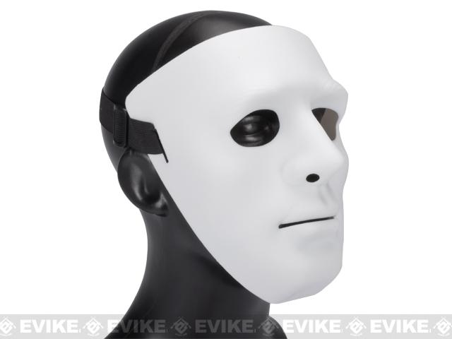 Koei Tactical Infantry Face Shield / Face Mask (Color: White), Tactical ...