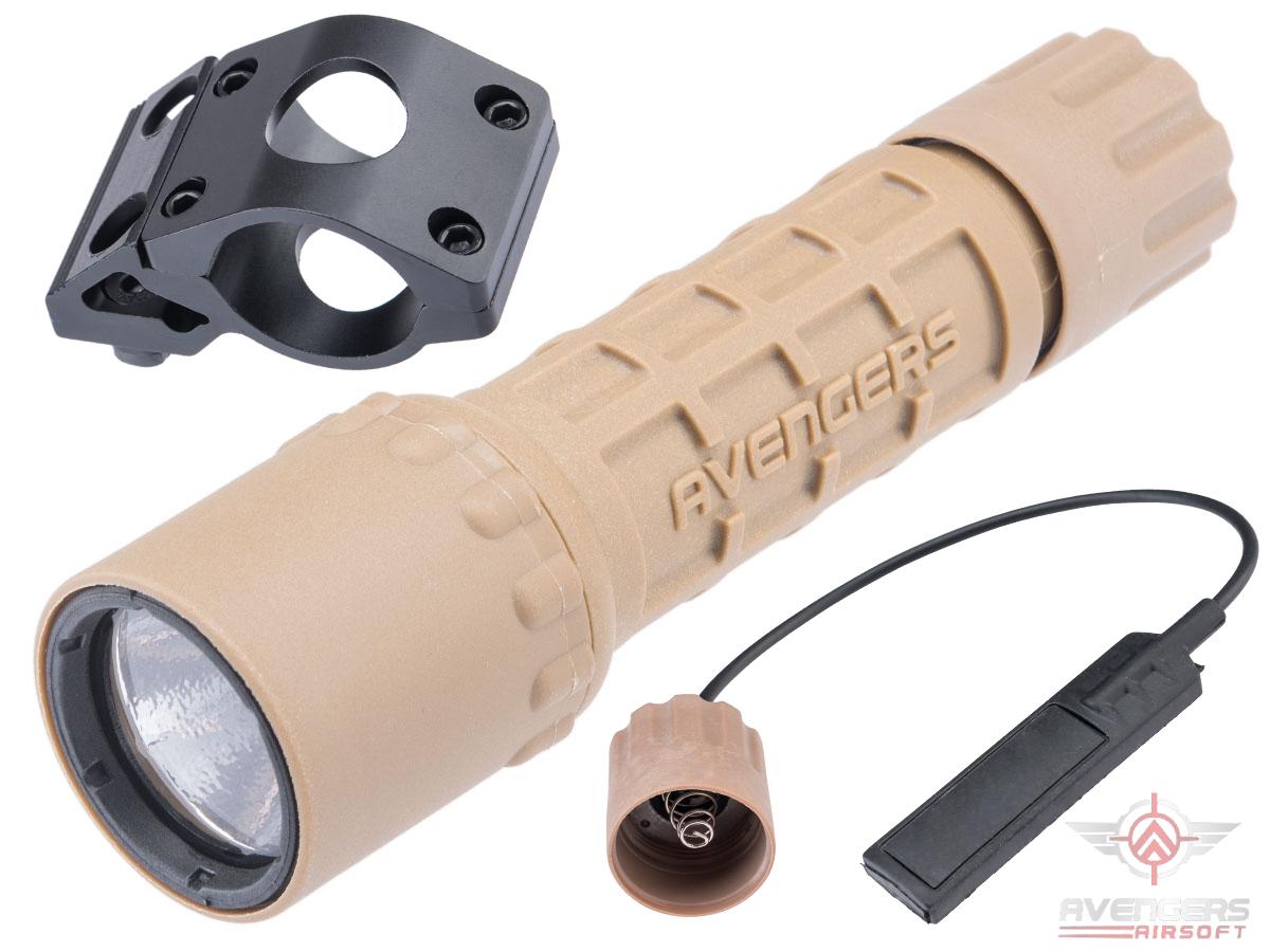 Avengers G2 Xenon Handheld Flashlight (Color: Dark Earth / M-LOK Mount ...