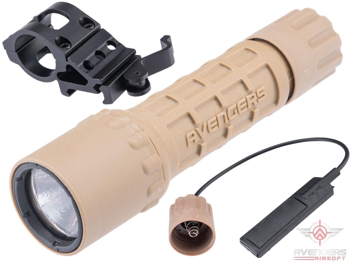 Avengers G2 Xenon Handheld Flashlight (Color: Dark Earth / QD Mount ...