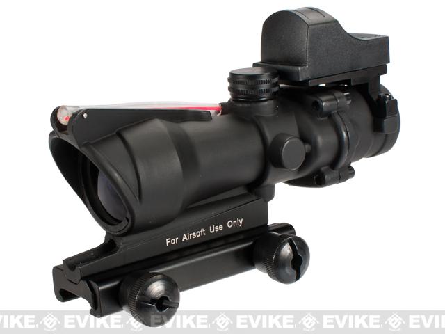 Avengers 4x32 Magnified Scope w/ Red Dot Reflex Sight For Airsoft ...