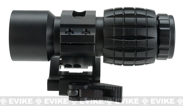 Avengers Tactical 3X Magnifier Scope with QD Flip-to-Side Mount ...