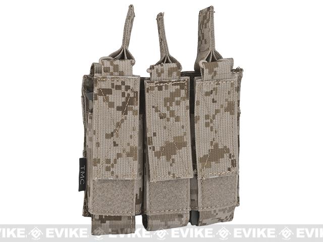 Avengers Tactical MOLLE Triple SMG Magazine Pouch (Color: AOR1 ...