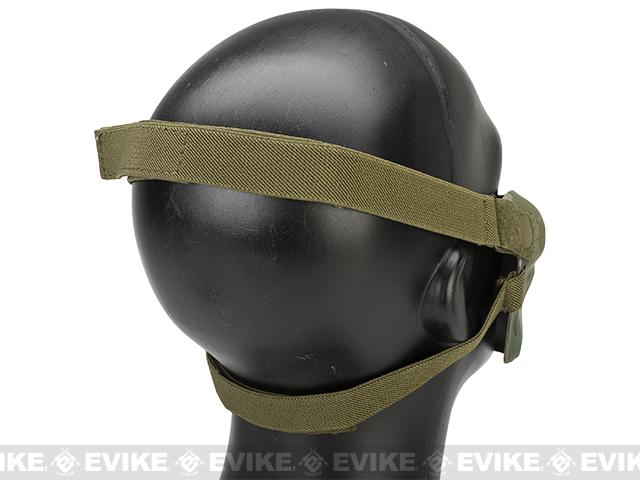 Avengers Iron Face Skull Imprint Nylon Lower Half Mask (Color: Multicam ...