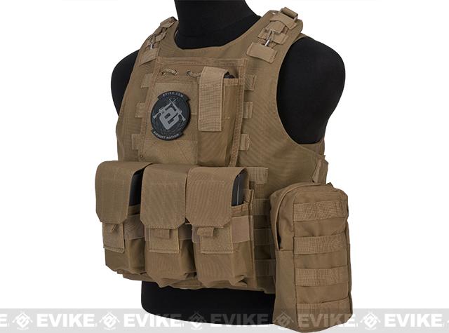 Avengers Military Style MOD-II Quick Release Body Armor Vest (Color ...