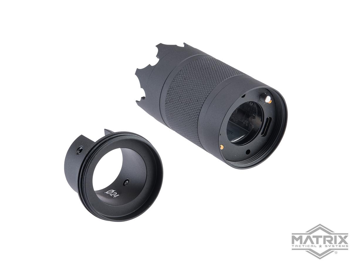 Matrix Blaster Barrel-Mounted Tracer Unit w/ Simulated Muzzle Flash for ...