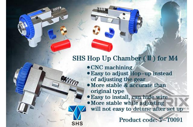 Matrix CNC Machined Aluminum Rotary Hop-Up Unit for M4 Series Airsoft ...