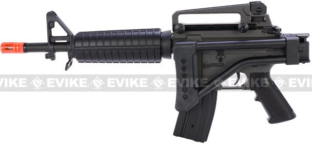 Matrix LR300 Style Skeleton Folding Stock for M4 / M16 Series Airsoft ...