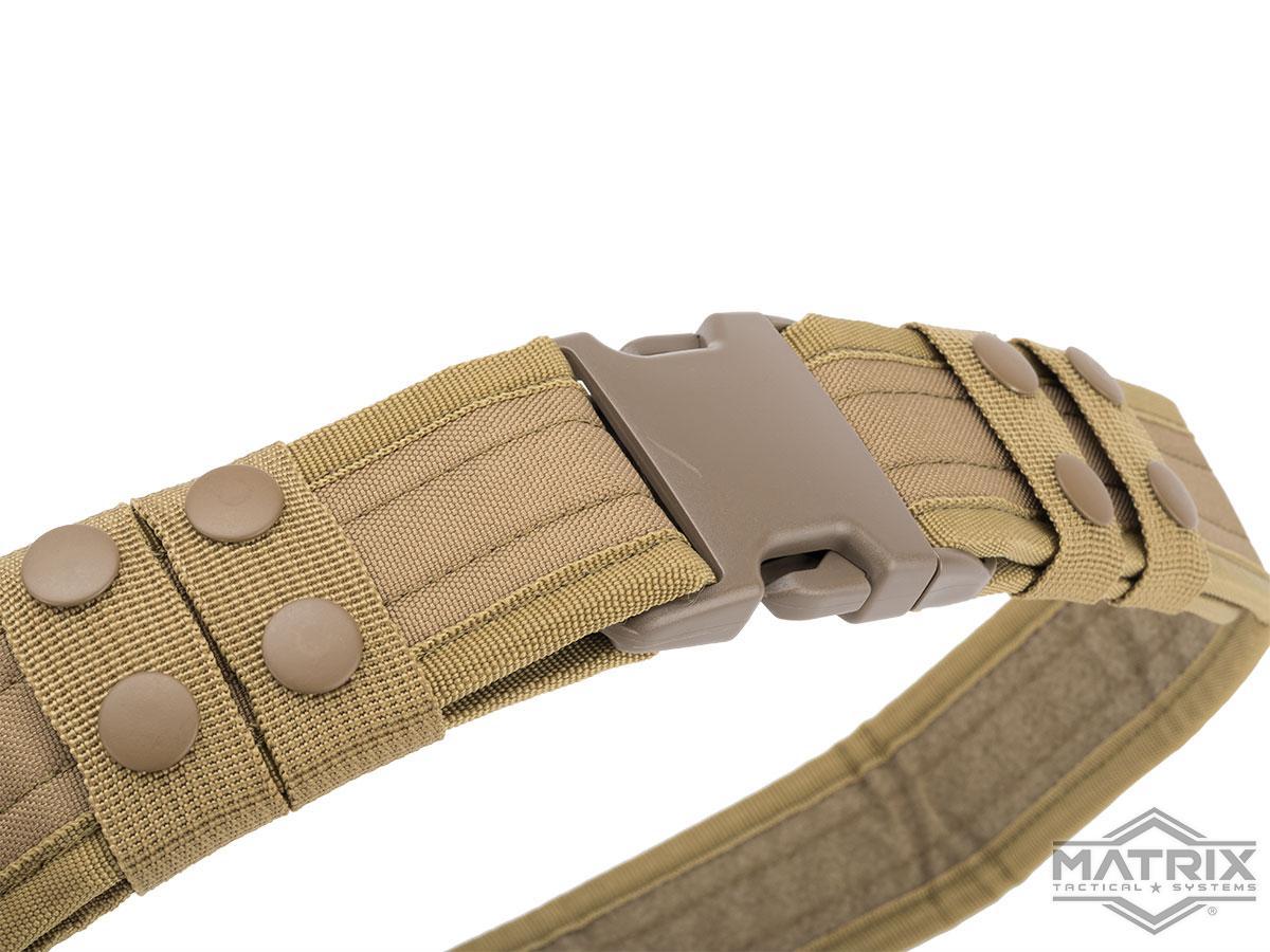 Matrix Ballistic Nylon Tactical Pistol Belt (Color: Coyote Tan ...