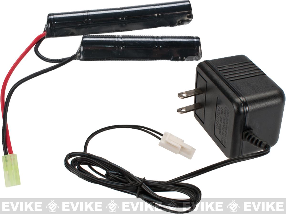 AEG Battery Starter Package w/ Basic Charger (Battery: 8.4v 1600mAh ...