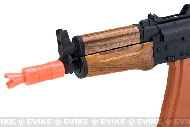 Matrix / CYMA Sport AKS74U Airsoft AEG Rifle with Imitation Wood Furniture (Package: Gun Only ...