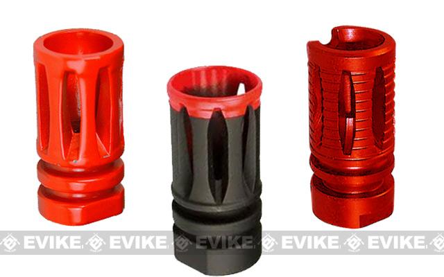 Matrix Steel M4 / M16 Style Orange Painted Flashhider (Thread: 14mm Positive), Accessories ...