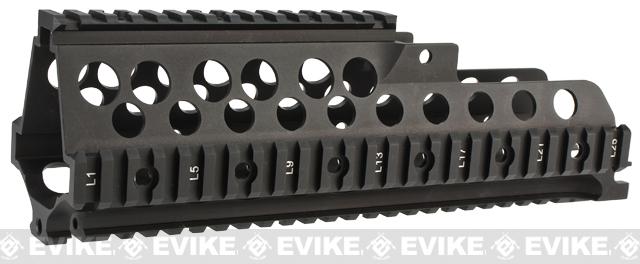 Matrix CNC Aluminum Railed Handguard for G36 Series Airsoft Rifles ...