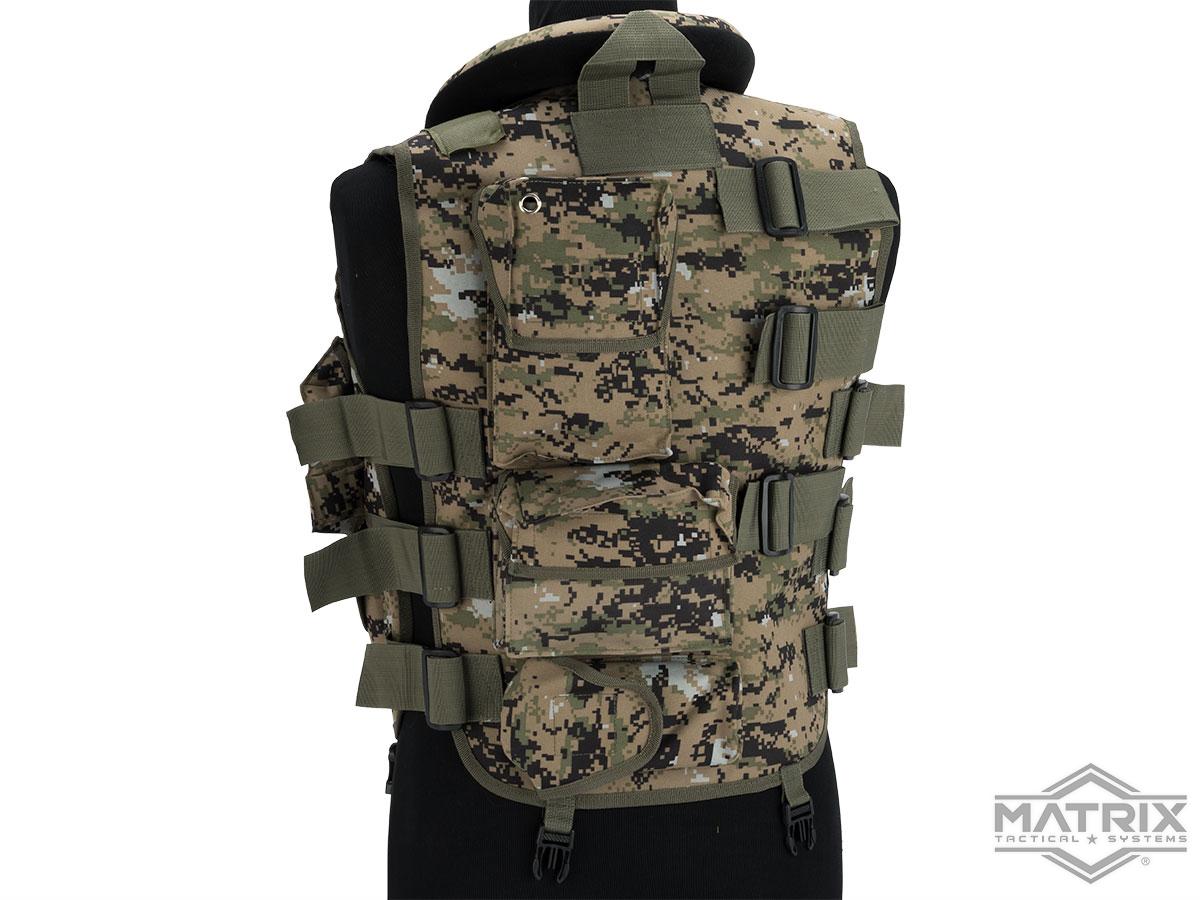 Fire Dragon SDU Level II Special Forces Vest (Color: Digital Woodland ...