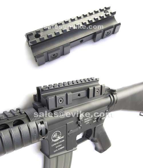 AR15 Tri-Mount Flattop Mount / Riser / Scope Mount / Ras Fixed w/ 2 ...