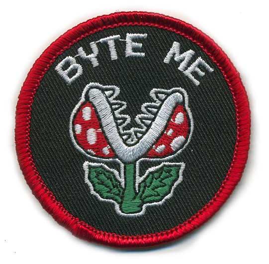 Matrix Byte Me Fun Hook and Loop Backed Morale Patch, Tactical Gear ...