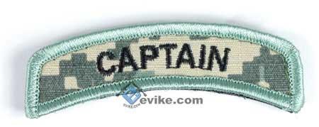 Matrix Captain Tab Hook and Loop Backed Morale Patch (ACU), Tactical ...