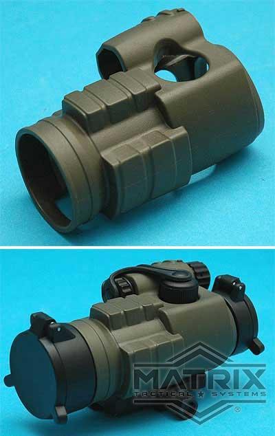 Matrix 30mm Red Dot Sight Rubber Cover (Color: OD Green), Accessories ...