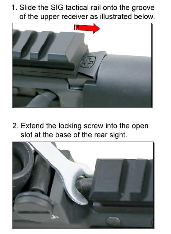 Matrix Full Metal Precision Scope Mount Base for SIG 550 / 551 / 552 ...