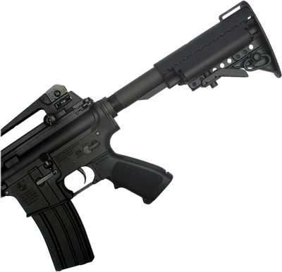 Matrix Carbine Mod Stock for M4 M16 Series Airsoft AEG - Black ...