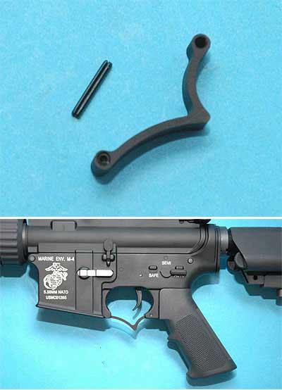 SPR / Sniper Type Metal Trigger Guard for M4 / M16 series Airsoft AEG ...