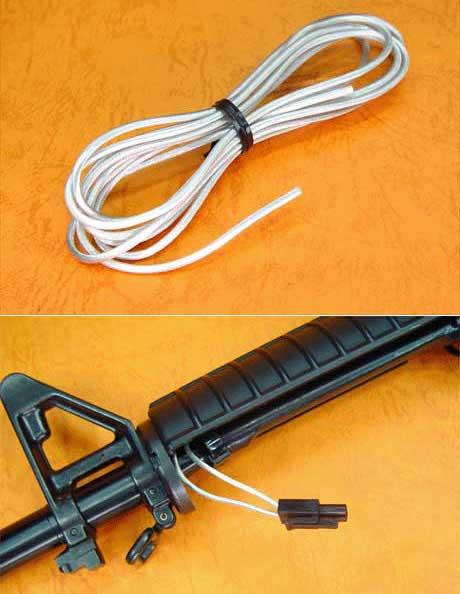 Matrix Low Resistent Silver Plated Wiring / Element Cord For Airsoft ...