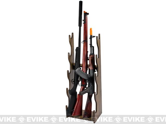 z Matrix Wood Deluxe Rifle / Gun Rack, Accessories & Parts, Gun Stands ...