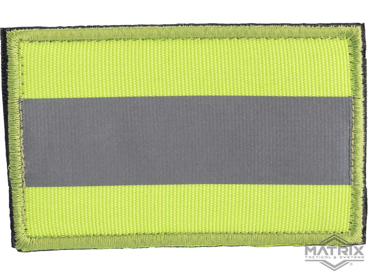 Matrix Reflective Line IFF Patch w/ Nylon Bordering (Color: Fluorescent ...