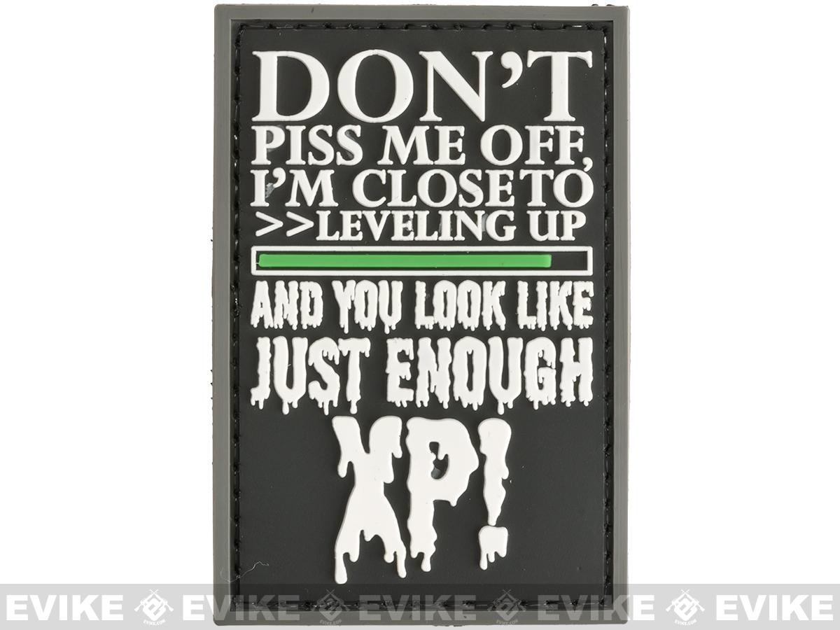 Matrix " Level Up" PVC Morale Patch - Full Color, Tactical Gear/Apparel ...