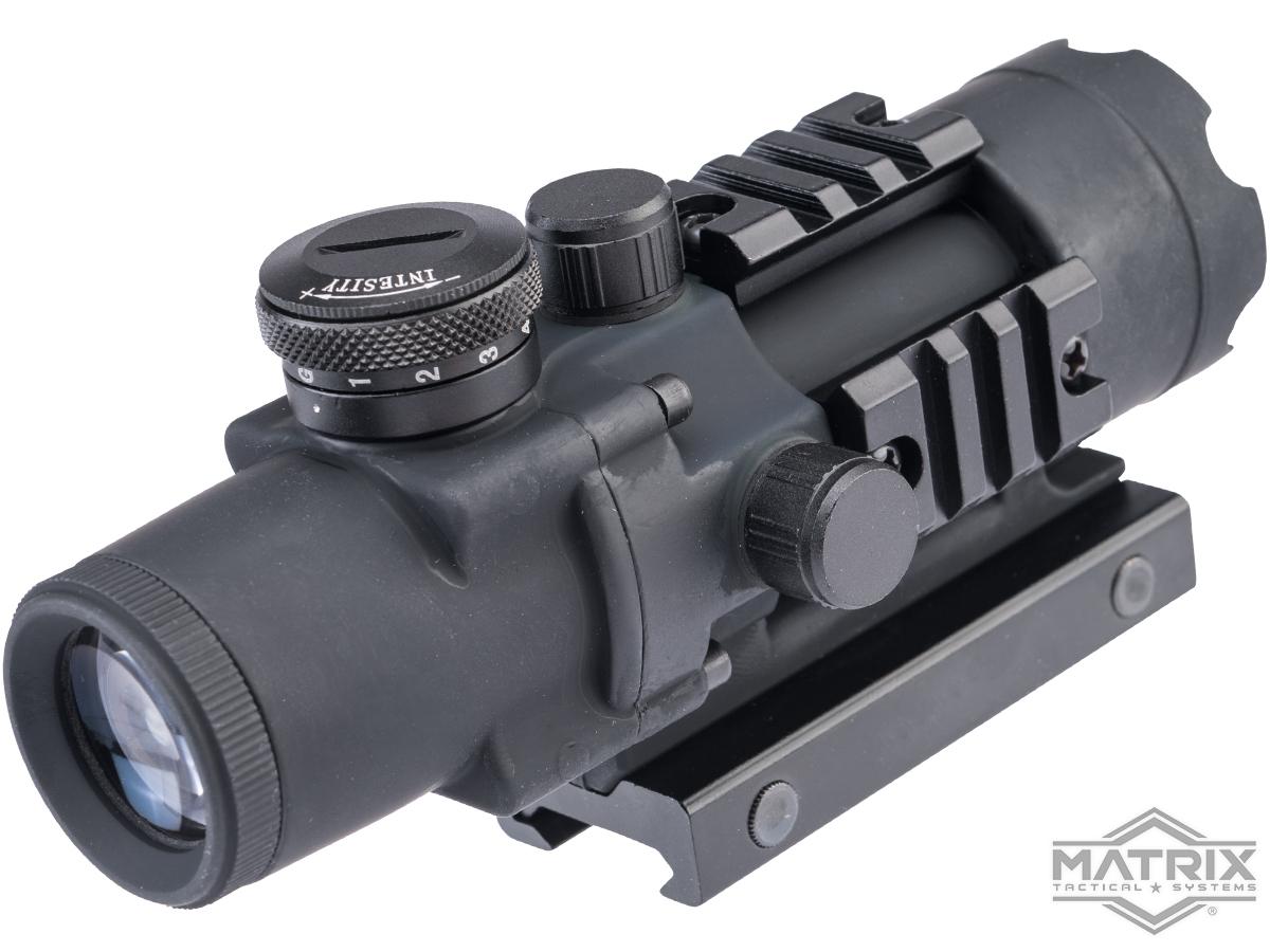 Matrix 4x32 Tactical Combat Scope with Illuminated Reticle, Accessories ...