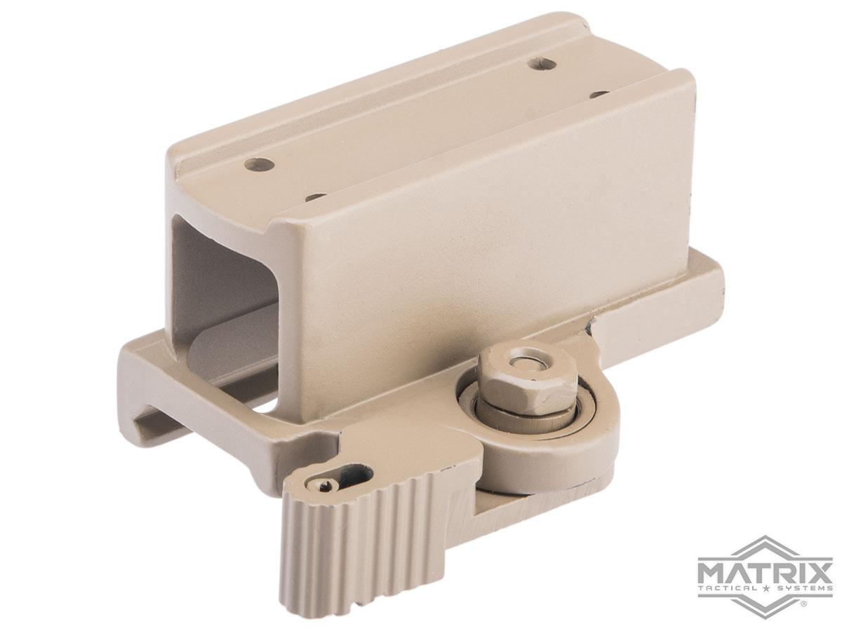 Matrix CNC Aluminum Micro T1 Mount and Riser (Color: Dark Earth ...