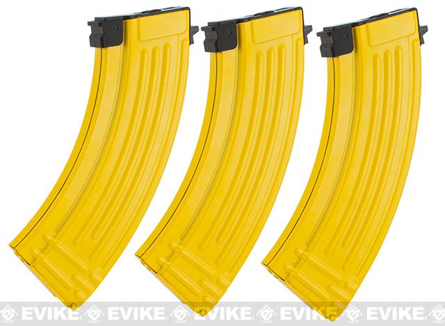 Matrix Full Metal 500rd Banana "Flash Mag" for AK Series Airsoft AEG ...