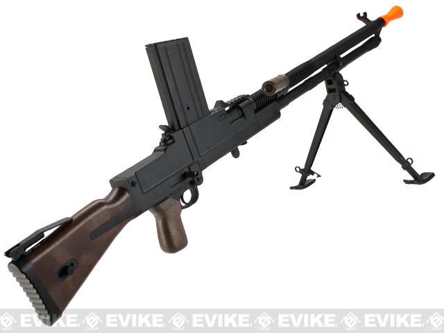 Matrix Full Metal ZB-30 ZB-26 Airsoft AEG Machine Gun w/ Folding Bipod ...