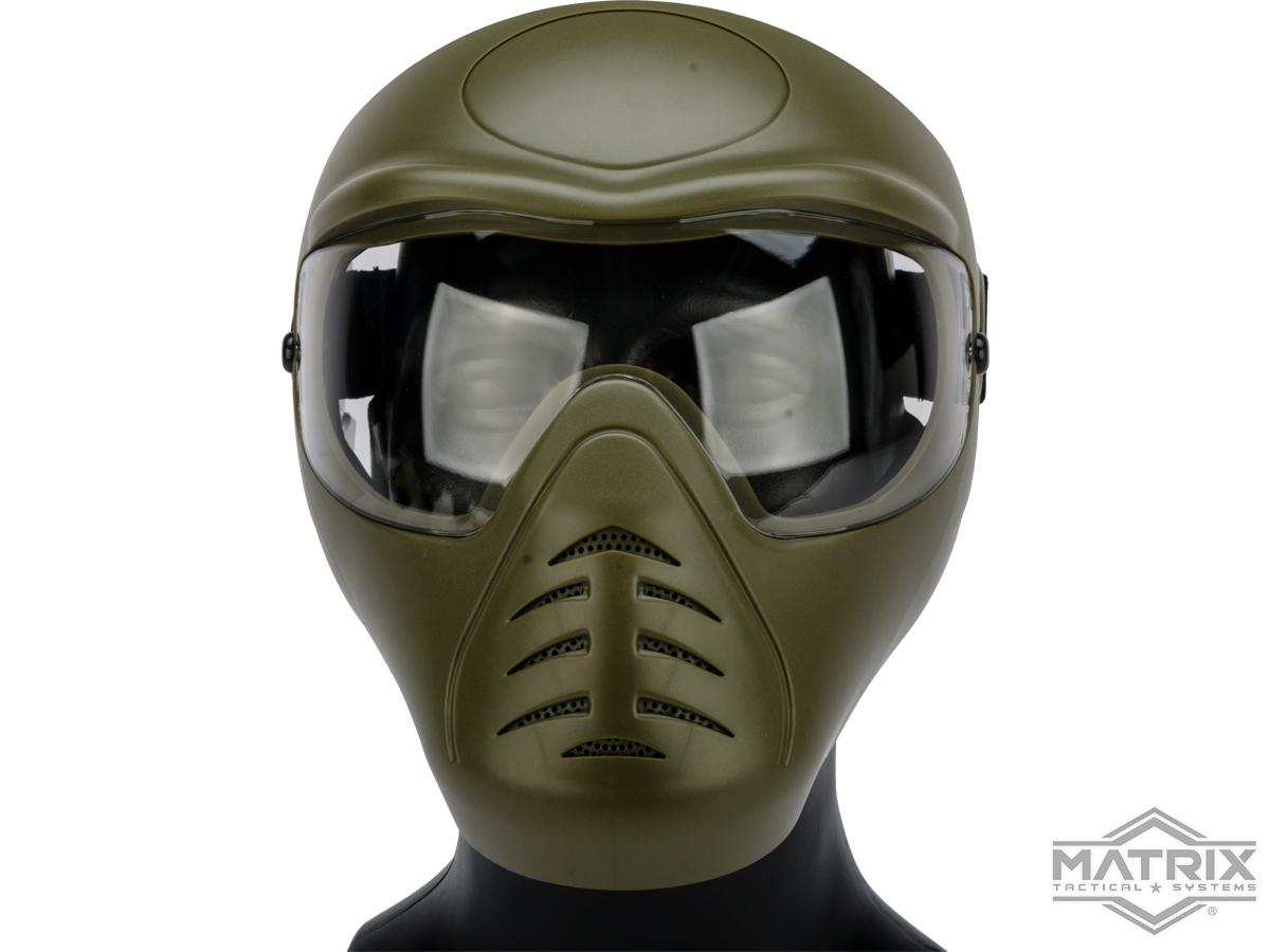 Matrix Alien Anti-Fog Full Face Protective Mask (Color: OD Green ...