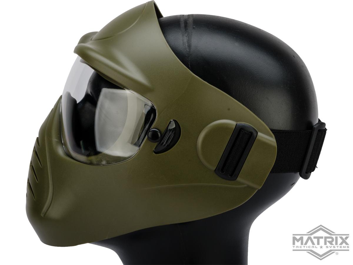 Matrix Alien Anti-Fog Full Face Protective Mask (Color: OD Green ...