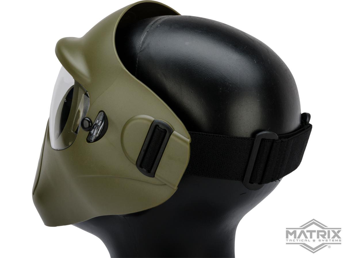 Matrix Alien Anti-Fog Full Face Protective Mask (Color: OD Green ...