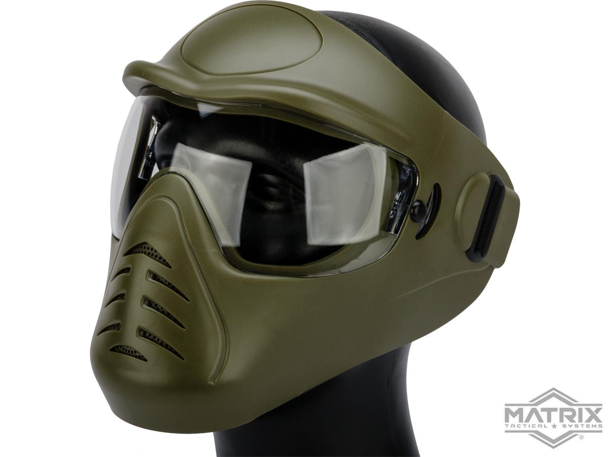 Matrix Alien Anti-Fog Full Face Protective Mask (Color: OD Green ...
