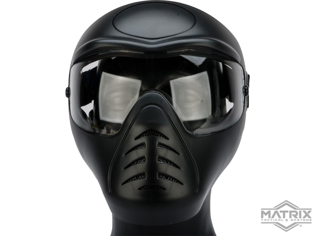 Matrix Alien Anti-Fog Full Face Protective Mask (Color: Black ...