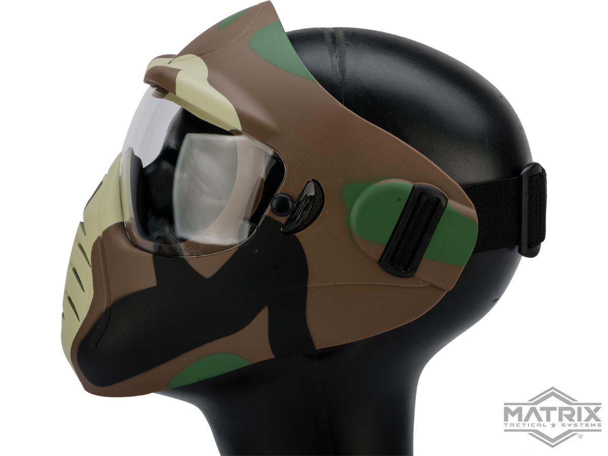 Matrix Alien Anti-Fog Full Face Protective Mask (Color: Woodland ...