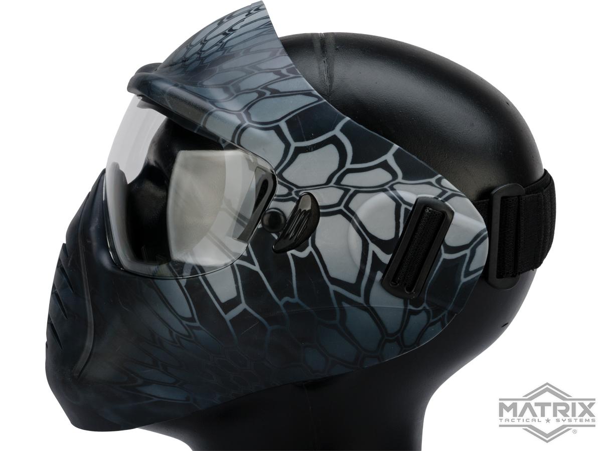 Matrix Alien Anti-Fog Full Face Protective Mask (Color: Kryptek Typhon ...