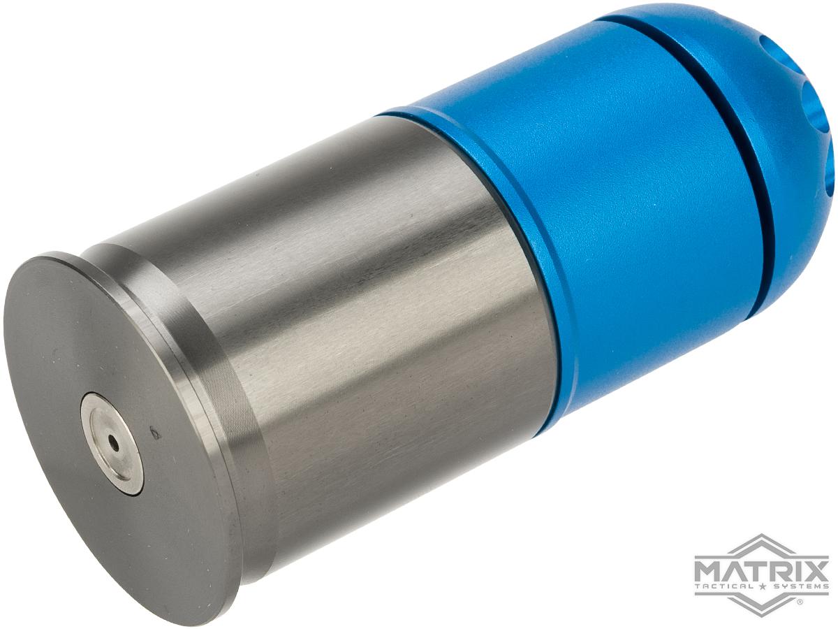 Matrix Aluminum Green Gas Powered Airsoft 40mm Grenade Shell (Capacity ...