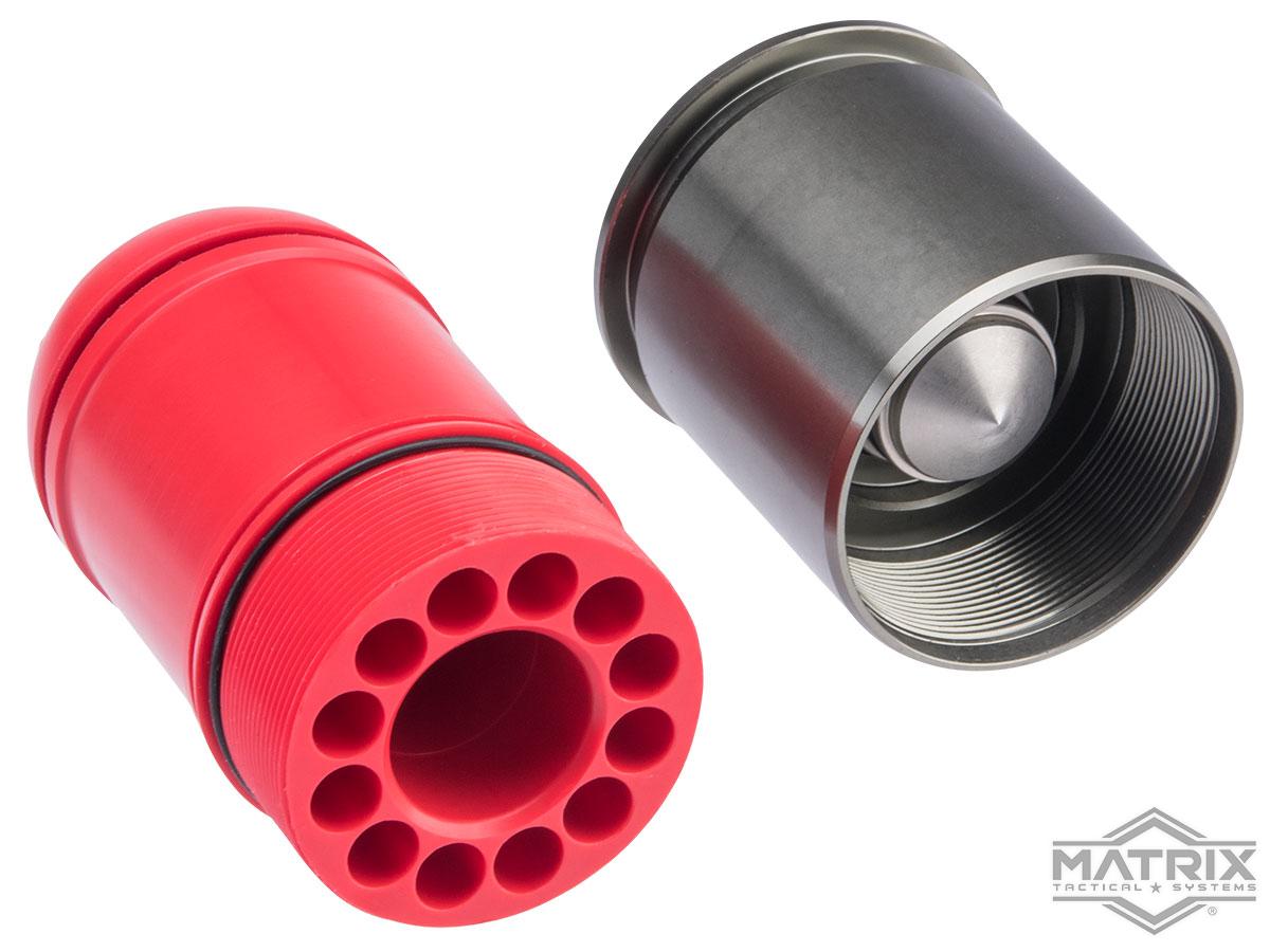 Matrix x MAG 120rd POM Airsoft Gas Grenade Shell (Color: Red ...