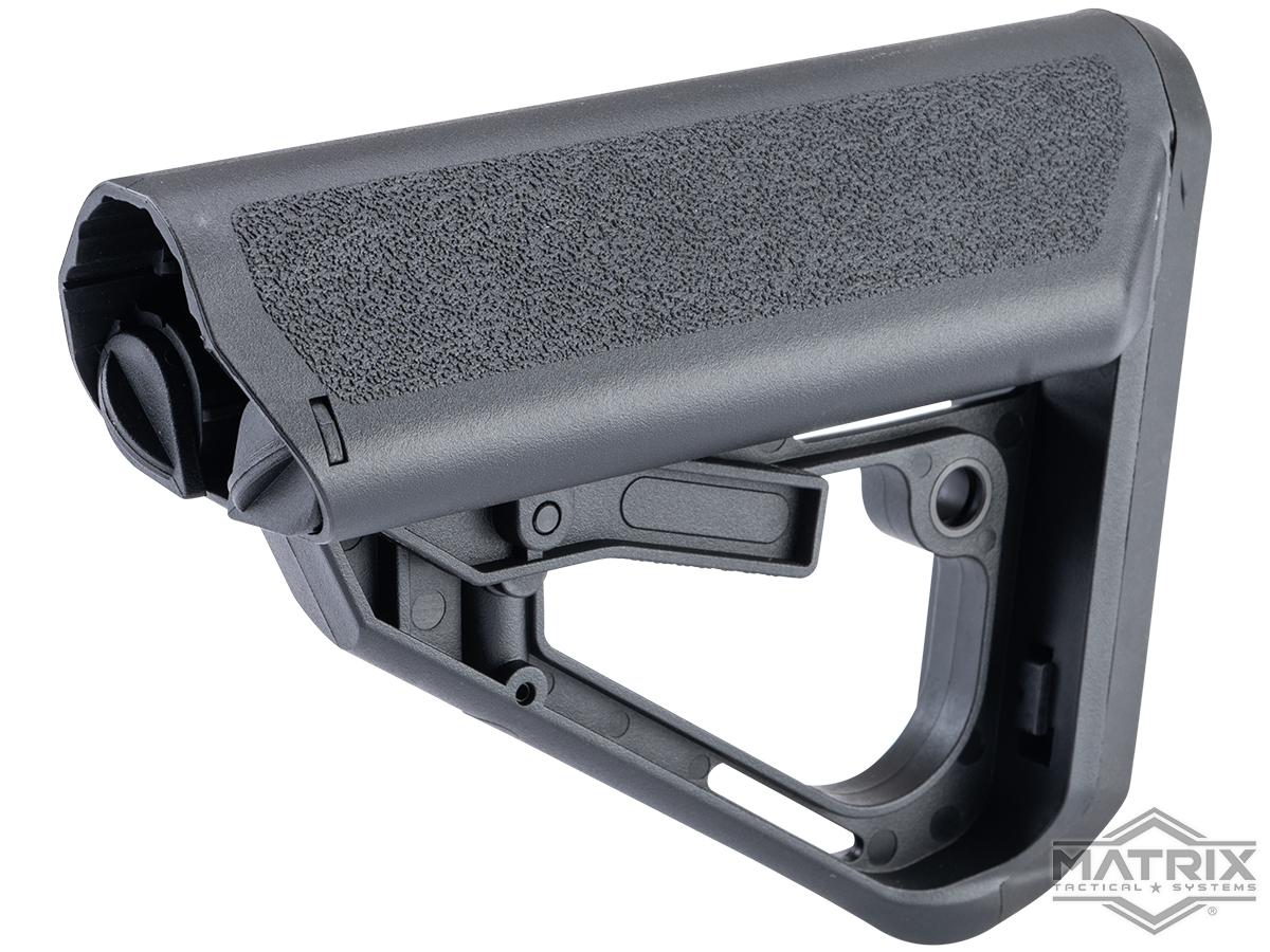 Matrix Battle Axe Retractable Stock for M4 / M16 Series Airsoft AEG ...