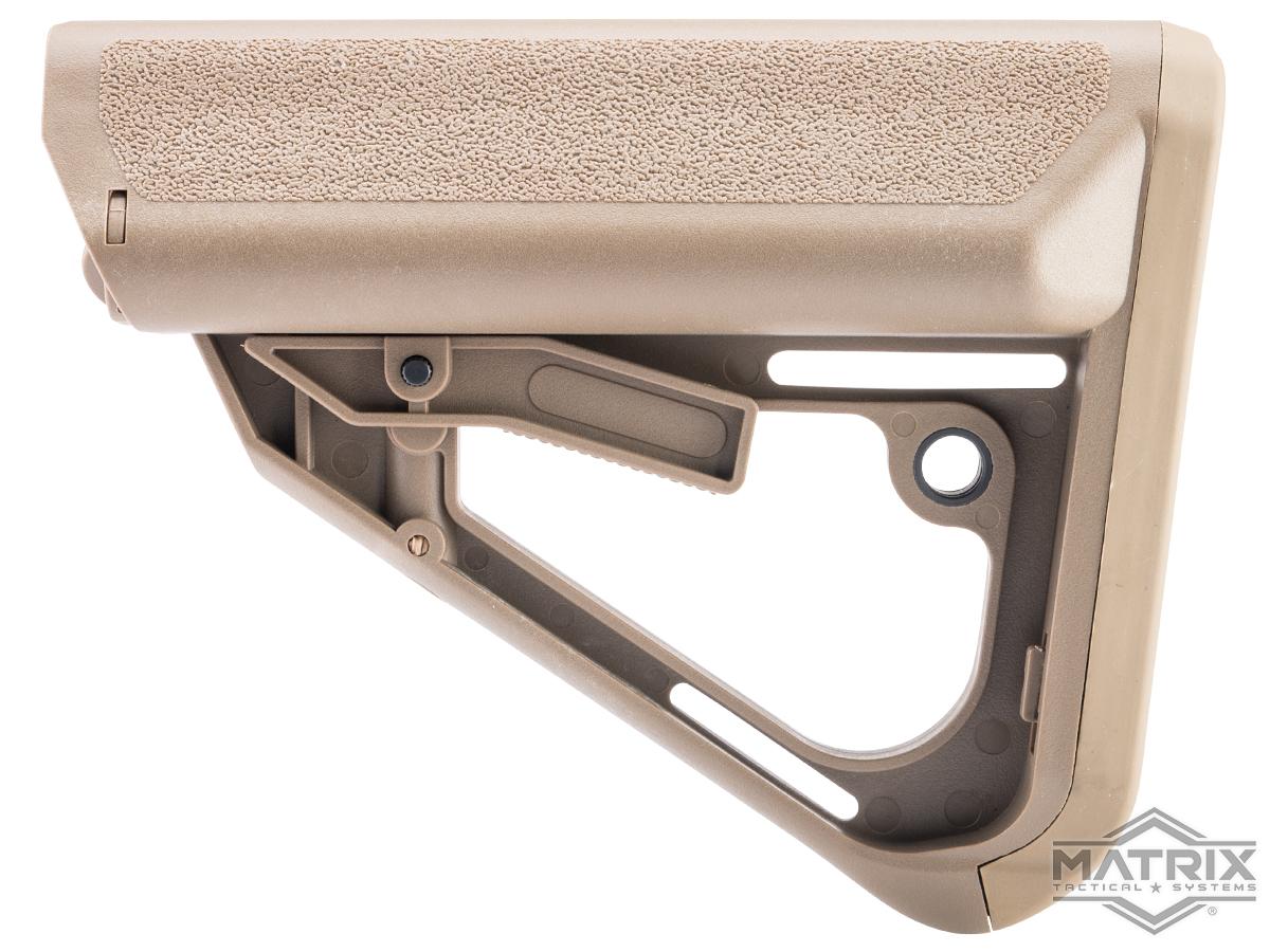 Matrix Battle Axe Retractable Stock for M4 / M16 Series Airsoft AEG ...