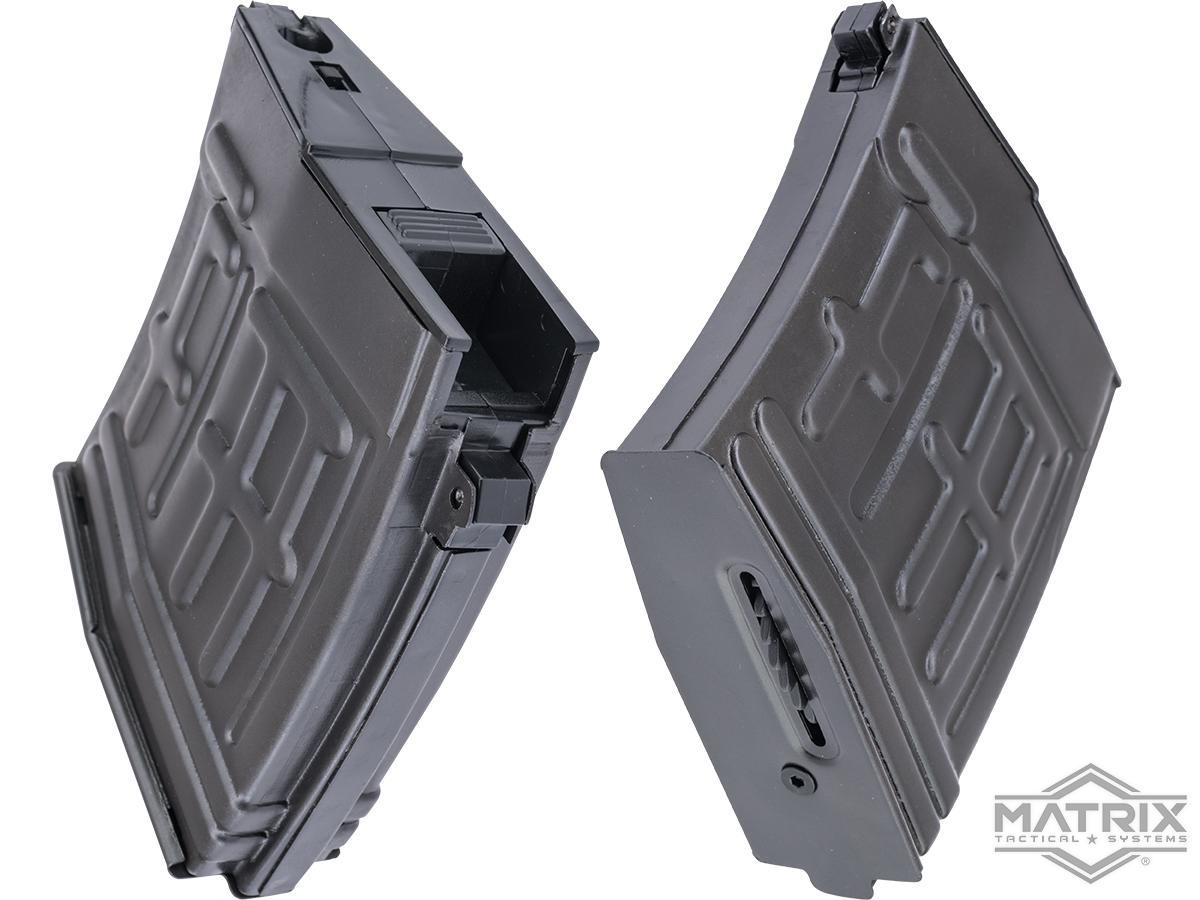 Matrix Battle Axe x SP Systems QPQ Finished Magazine for SVD Airsoft ...