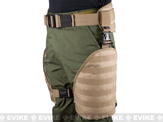 Matrix Tactical Systems MOLLE Lumbar Belt & Leg Protection System w ...