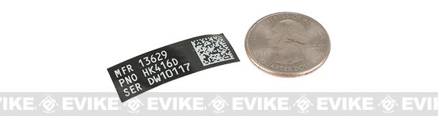 Blackjacks Weapon Code Label (Type: HK 416), Tactical Gear/Apparel ...