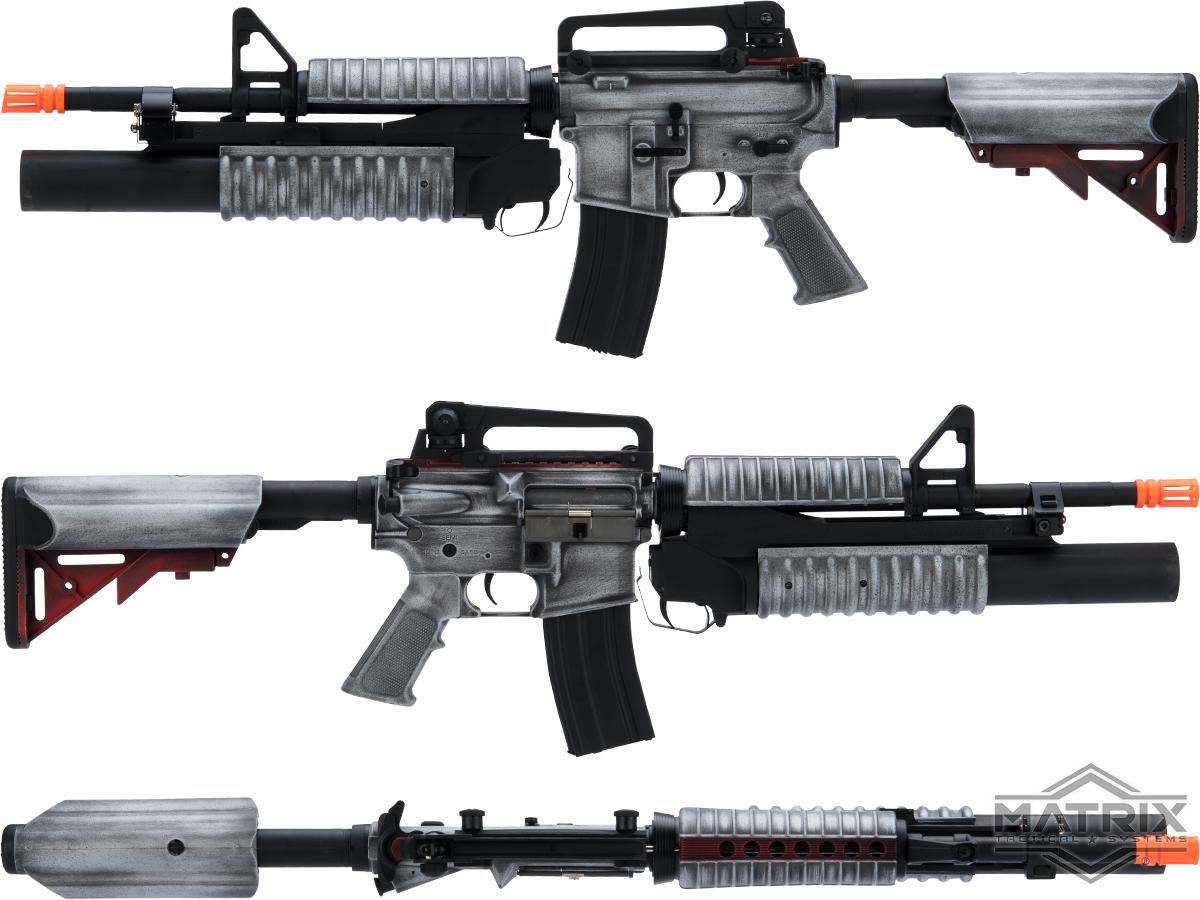 Matrix M4 Airsoft AEG Rifle w/ G2 Micro-Switch Gearbox w/ Black Sheep ...